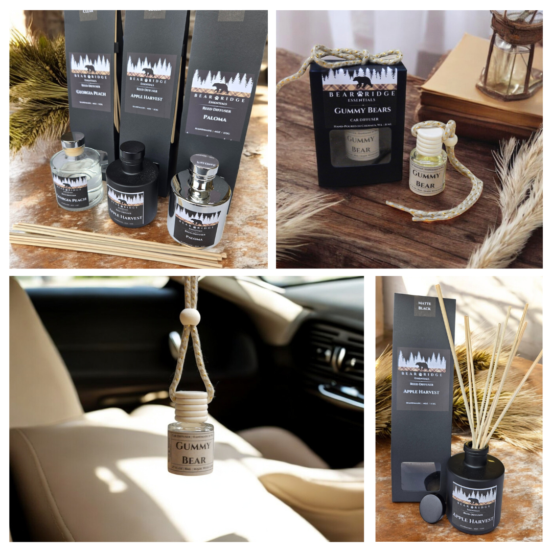 Reed + Car Diffusers – Bear Ridge Essentials